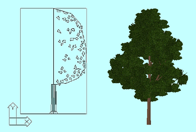 Autocad 3d trees - Graphic Design Courses